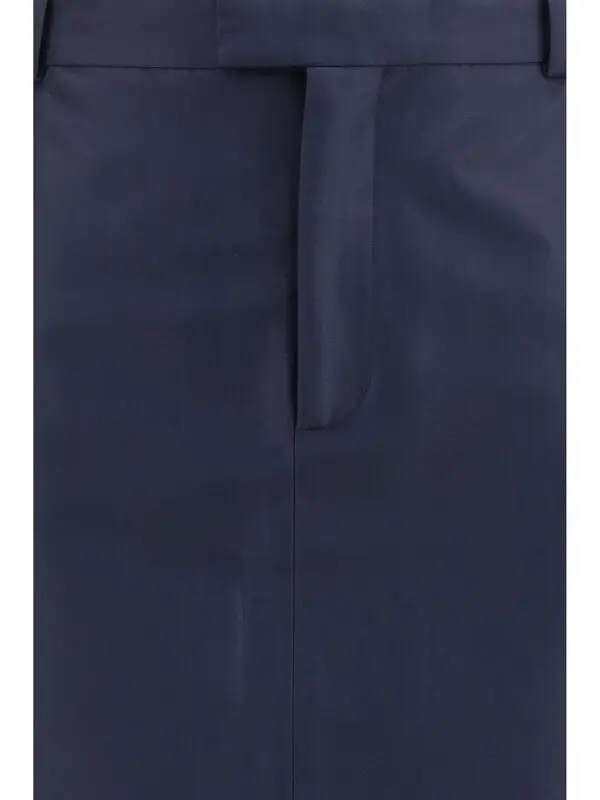 Gucci Silk Faille Skirt
