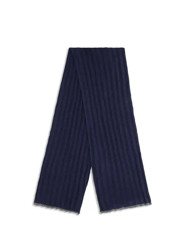 Brunello Cucinelli Cashmere Scarf - Blue