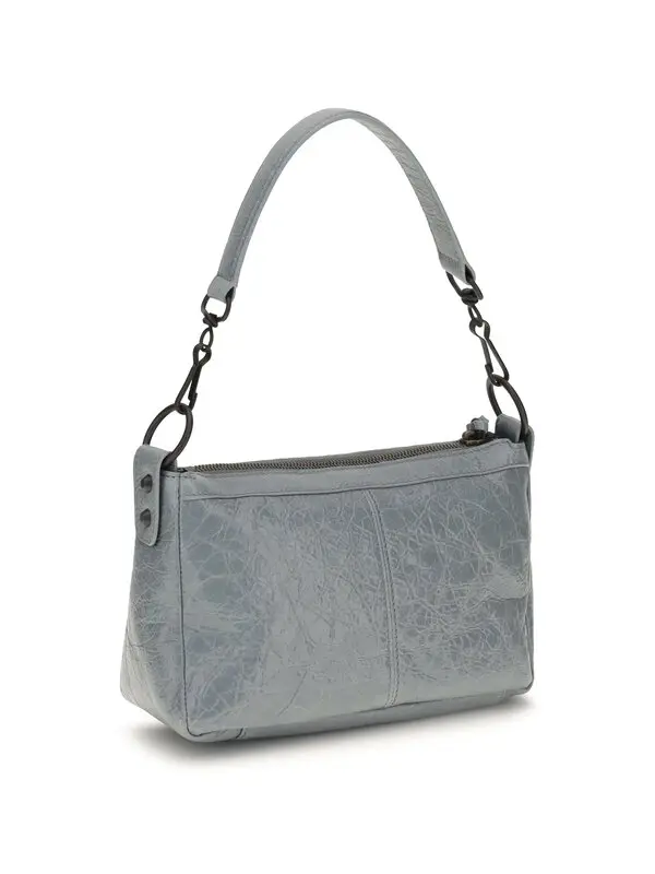 Balenciaga Le City Moto Mini Handbag - Gray