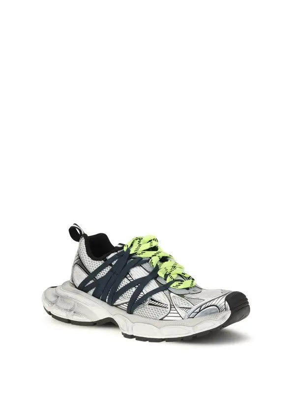 Balenciaga 3xl Interlace Sneakers - Gray