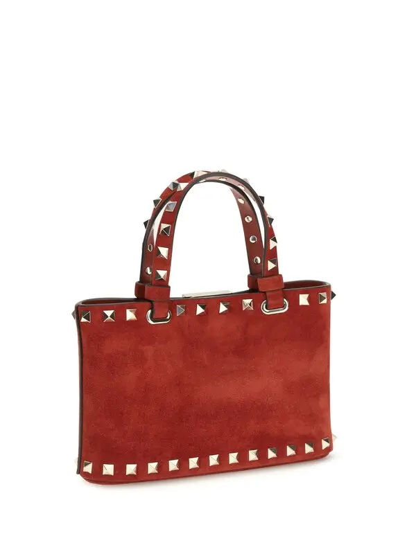 Valentino Garavani Suede Rockstud Mini Handbag