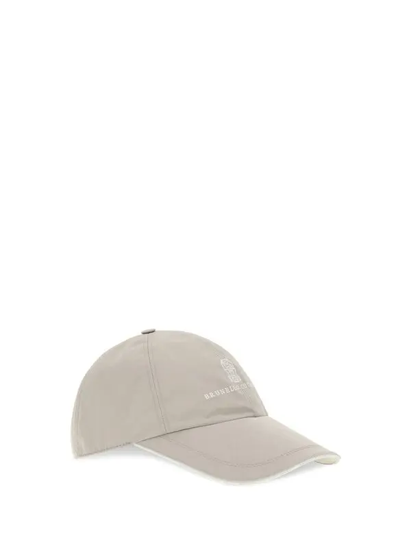 Brunello Cucinelli Baseball Cap - Cream