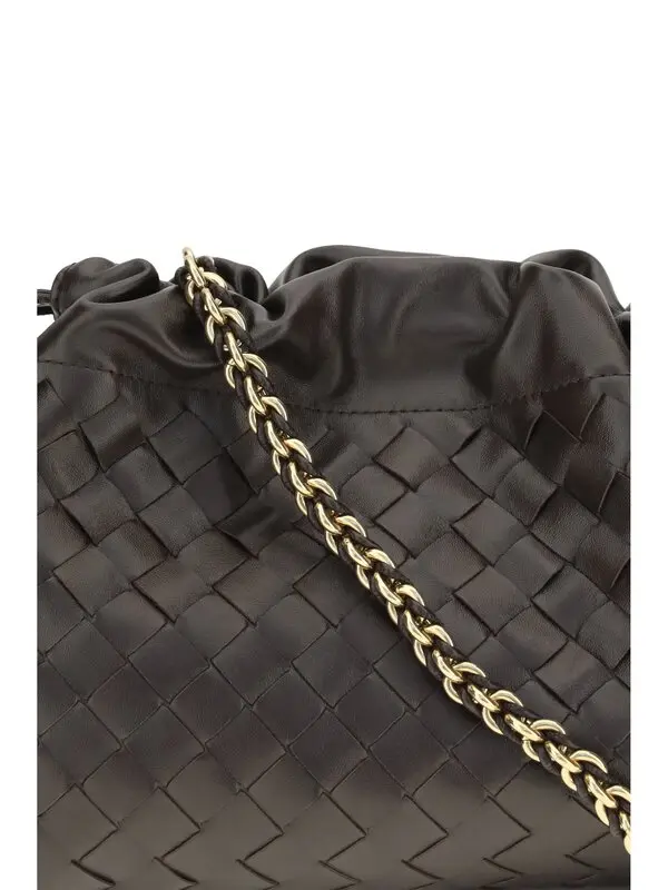 Bottega Veneta Drawstring Pouch - Brown