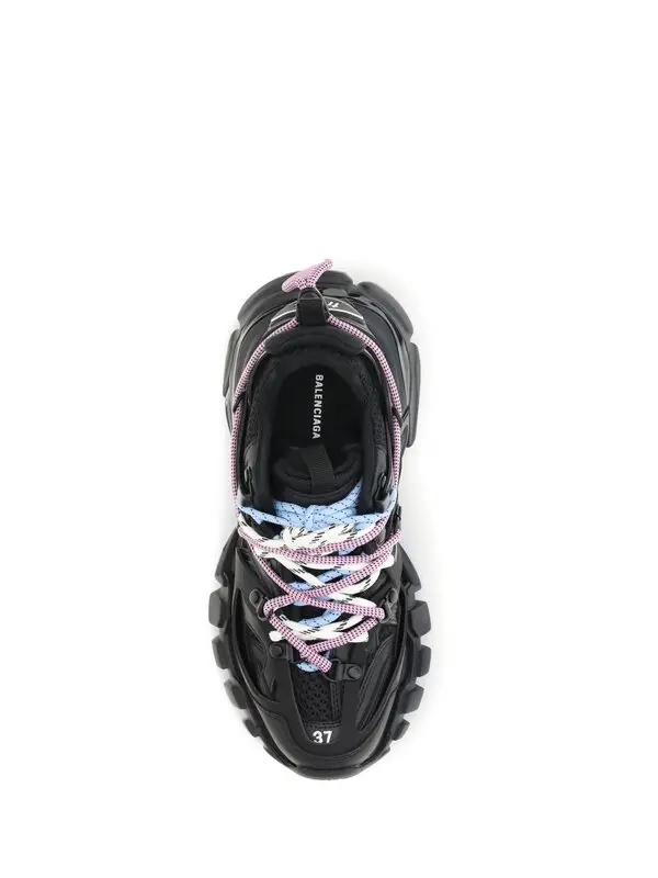 Balenciaga Track Trail Sneakers - Black