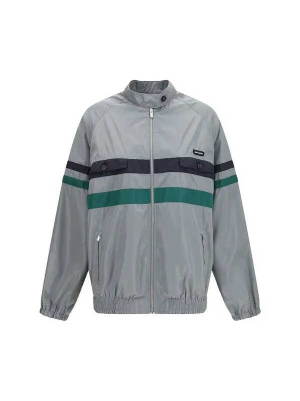 Miu Miu Technical Silk Jacket