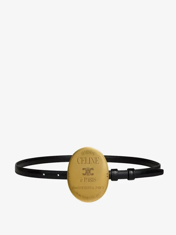 Celine Maison Leather Belt