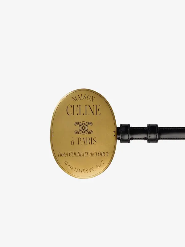 Celine Maison Leather Belt