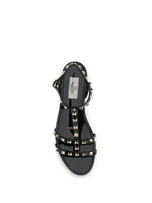 Valentino Garavani Rubber Rockstud Sandals
