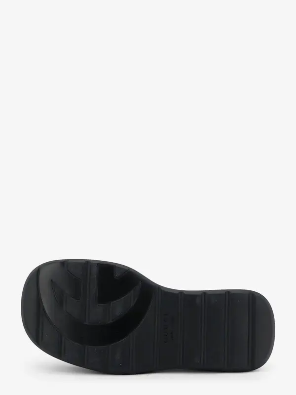 Gucci Gg Canvas Platform Sandals