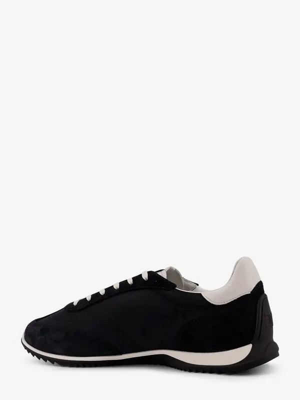 Celine Nylon Racer Sneakers With Triomphe Logo On The Side