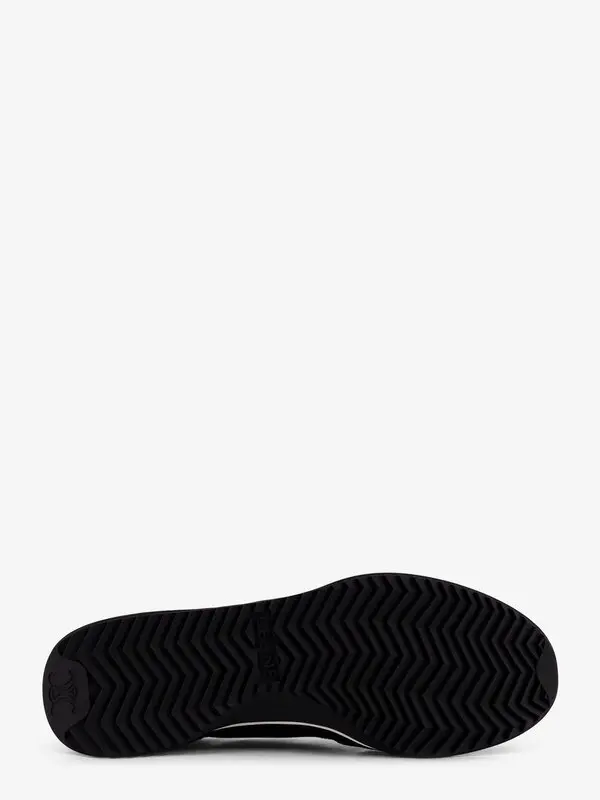 Celine Nylon Racer Sneakers With Triomphe Logo On The Side