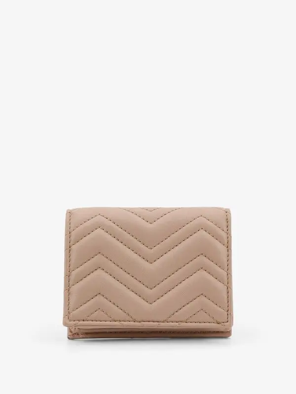 Gucci Gg Marmont Quilted Leather Wallet