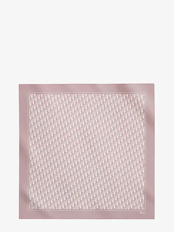 Dior Oblique 90 Silk Scarf - Multicolor