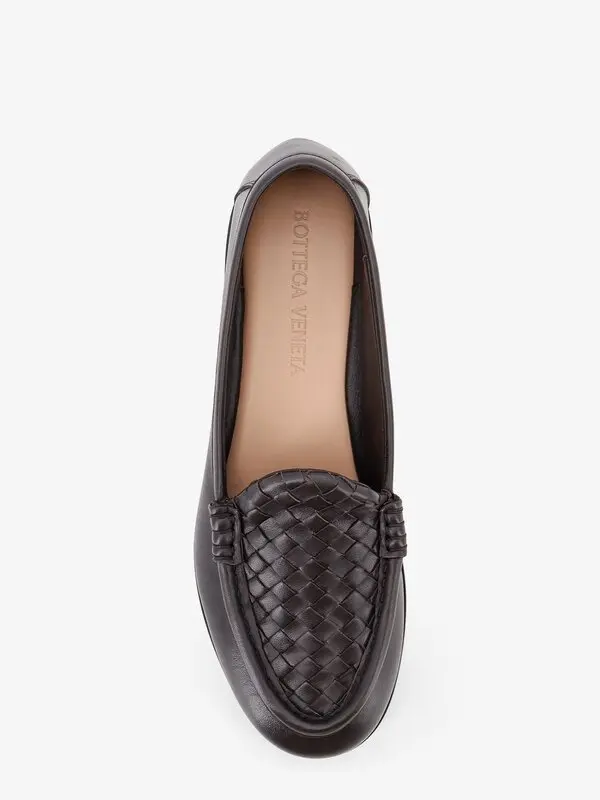 Bottega Veneta Intrecciato Leather Loafers - Multicolor