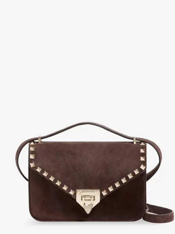 Valentino Garavani Rockstud Suede Crossbody Bag - Multicolor