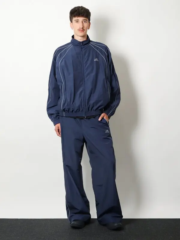 Balenciaga Track Jacket With Logo - Multicolor