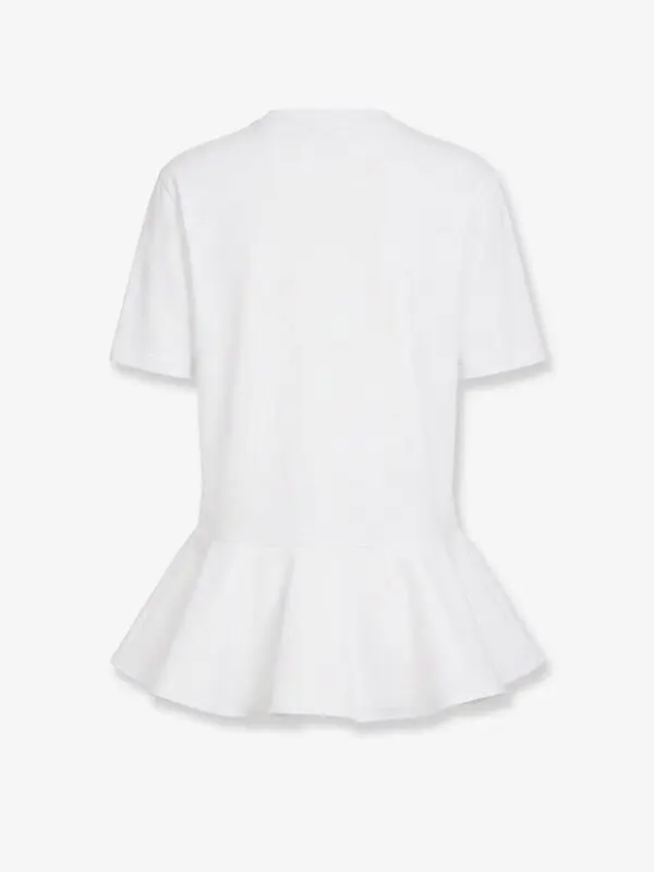 Alaïa Crinoline Cotton Jersey T-shirt - Multicolor