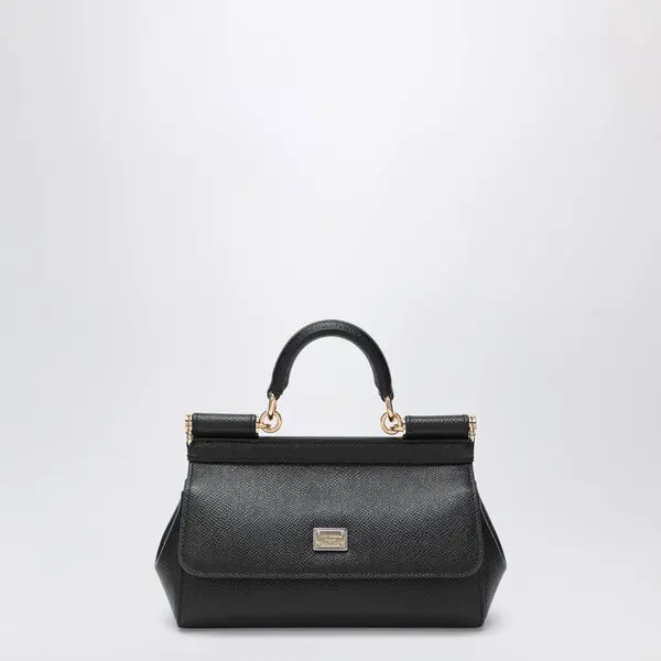 Dolce & Gabbana Small Sicily Handbag - Black
