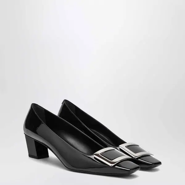 ROGER VIVIER Belle Vivier Patent Leather Decolletes