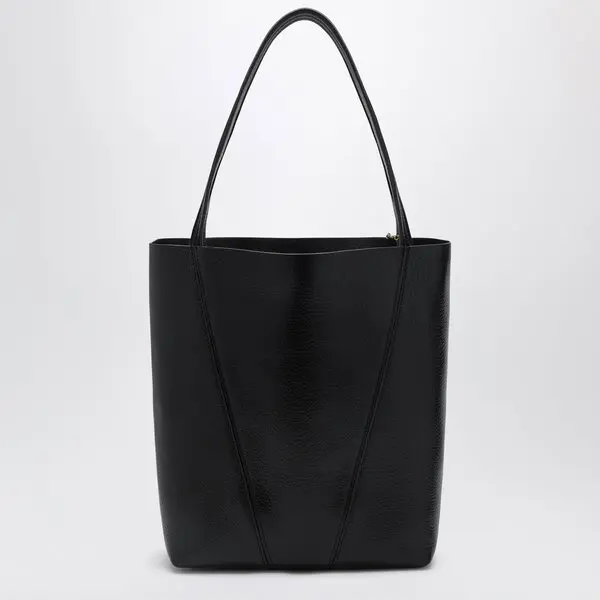 Chloé Spin Black Medium Tote Bag - Blue