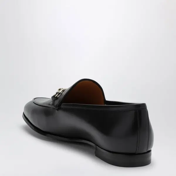 Gucci Leather Jordaan Loafer - Black