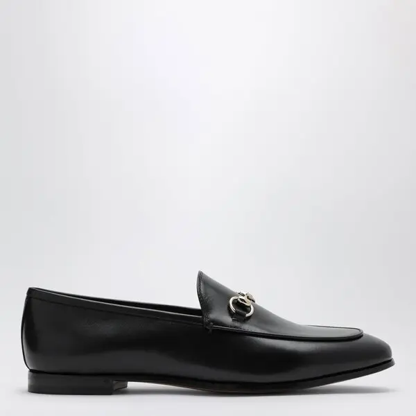 Gucci Leather Jordaan Loafer - Black