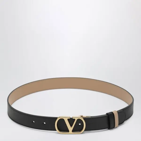 Valentino Garavani Reversible Vlogo Signature Belt - Black