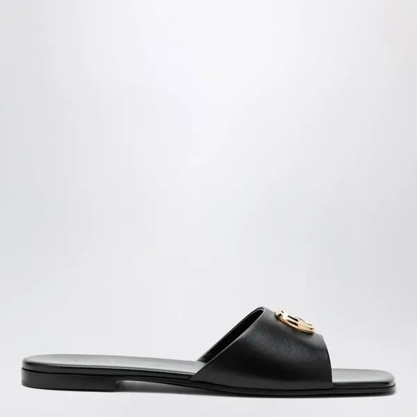 Gucci Nappa Leather Double G Slides