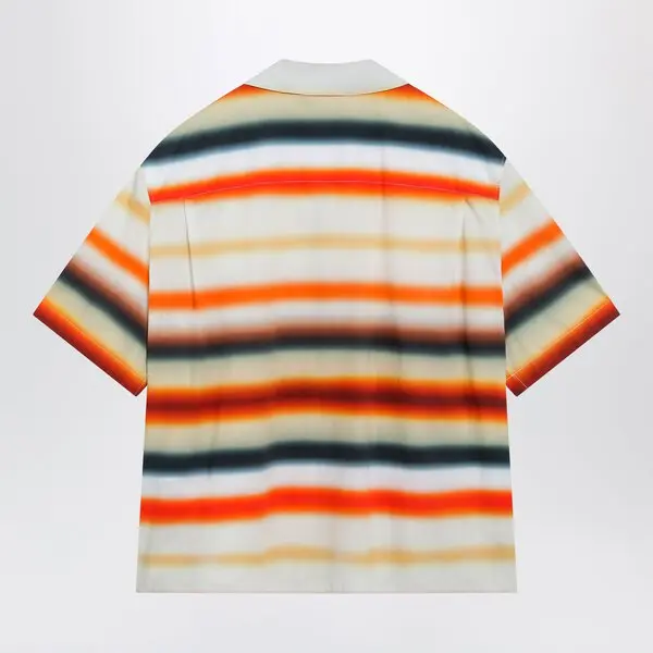 Loewe Striped Short-sleeve Cotton Shirt