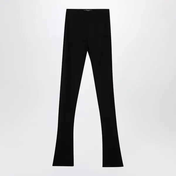 Gucci Viscose Crêpe Jersey Trousers - Black