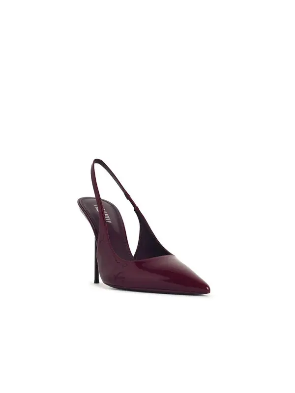 Paris Texas Patent Leather Slingbacks - Multicolor