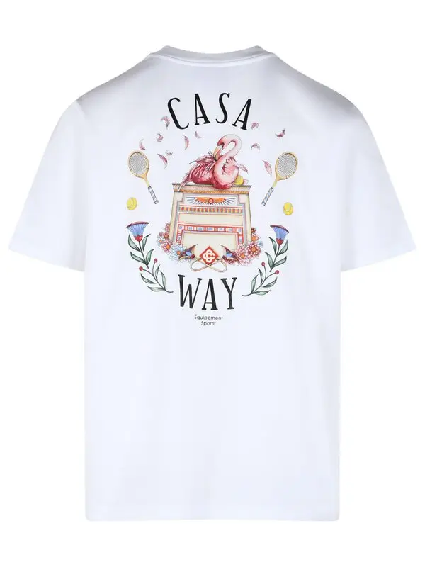 Casablanca Casaway' Cotton T-shirt - White