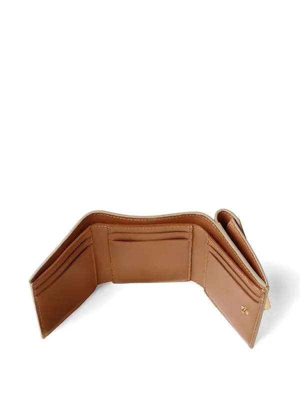 Fendi F-diamond Trifold Wallet - Brown
