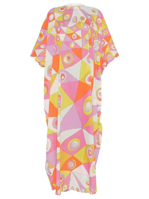 Emilio Pucci Iride-print Long Kaftan