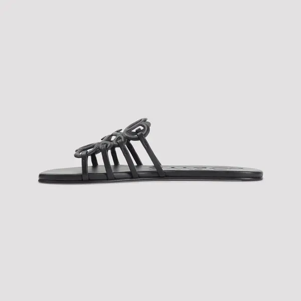 Loewe Anagram Petal Slide Sandals