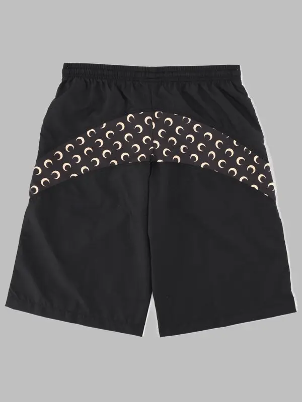 MARINE SERRE Shorts With Crescent Print
