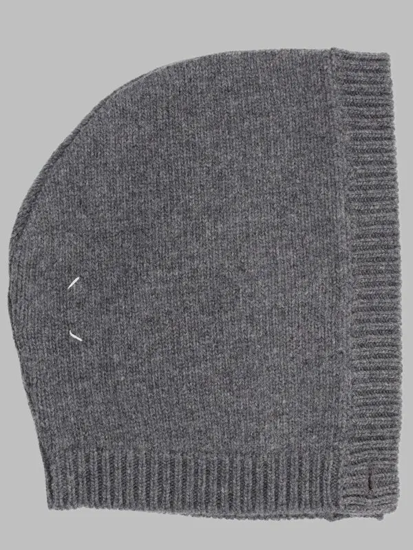 MAISON MARGIELA Wool Hood - Gray