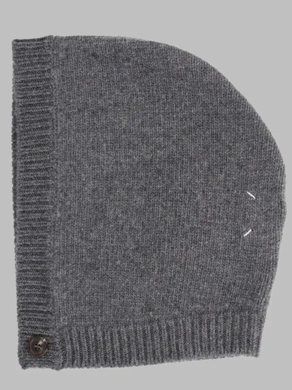 MAISON MARGIELA Wool Hood - Gray