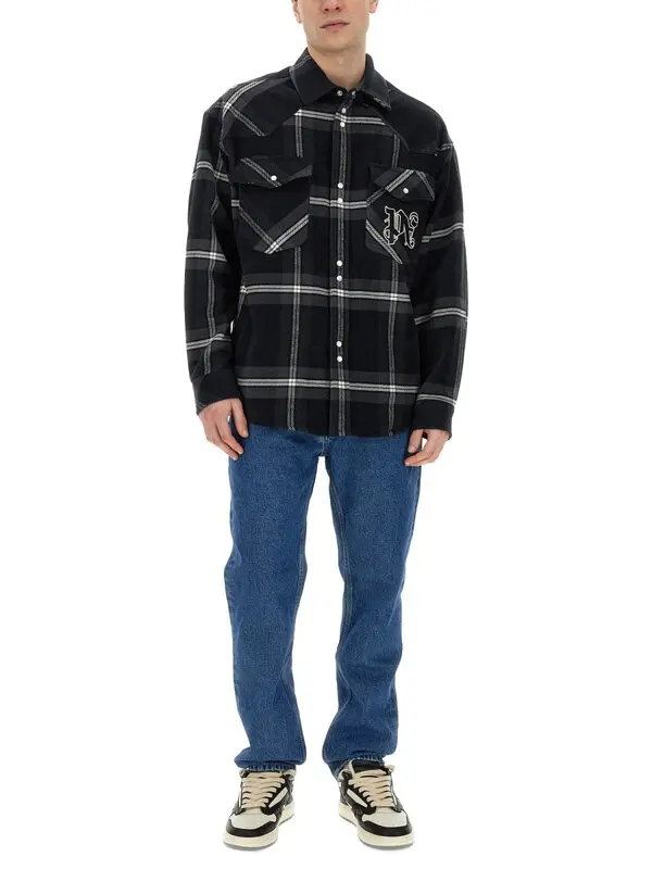 Palm Angels Monogram Shirt - Multicolor