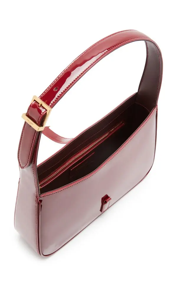 Saint Laurent Le 5 A 7 Vernis Shoulder Bag