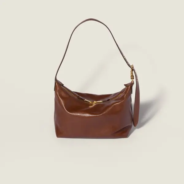 Miu Miu Nappa Leather Bag - Palisander