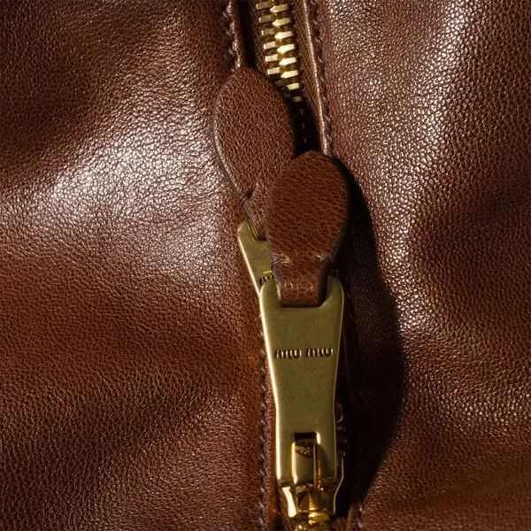 Miu Miu Nappa Leather Bag - Palisander