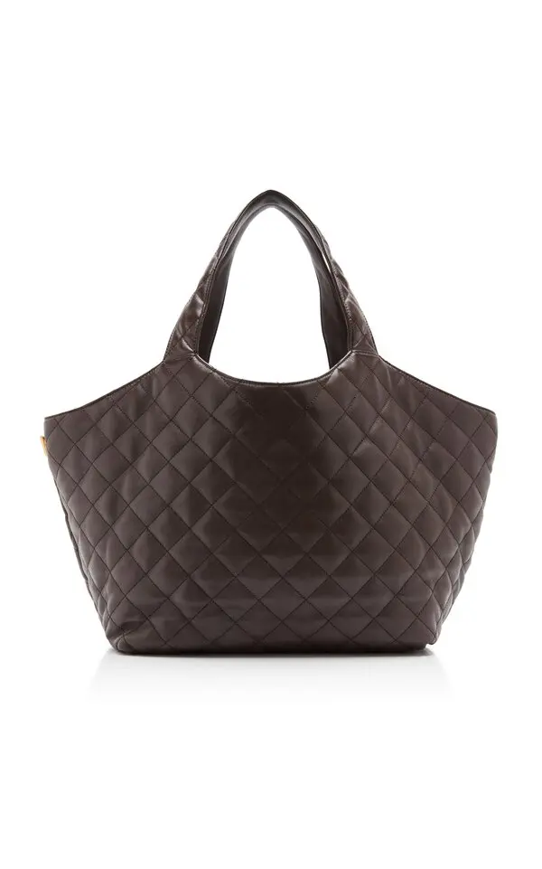 Saint Laurent Icare Medium Leather Tote