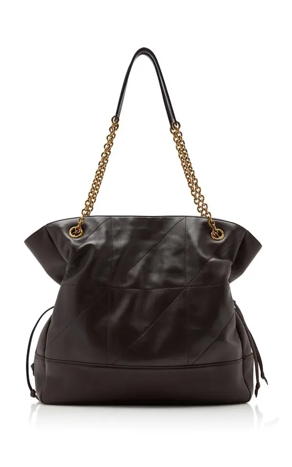 Saint Laurent Jamie Leather Shopping Bag