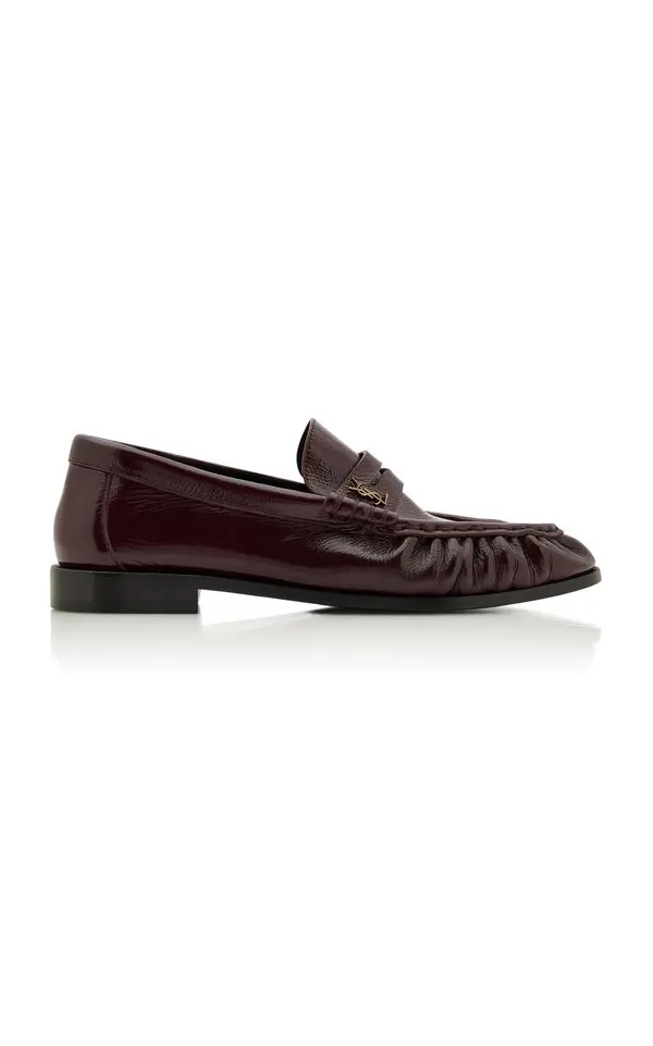 Saint Laurent Le Loafer Supple 15 Mocassins - Burgundy