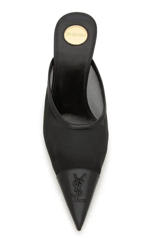 Saint Laurent Resille Kitten Heels