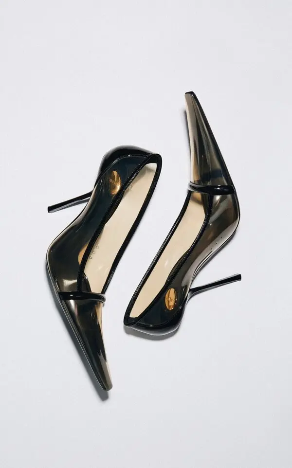 Saint Laurent Brigitte 110 Vernis Pumps