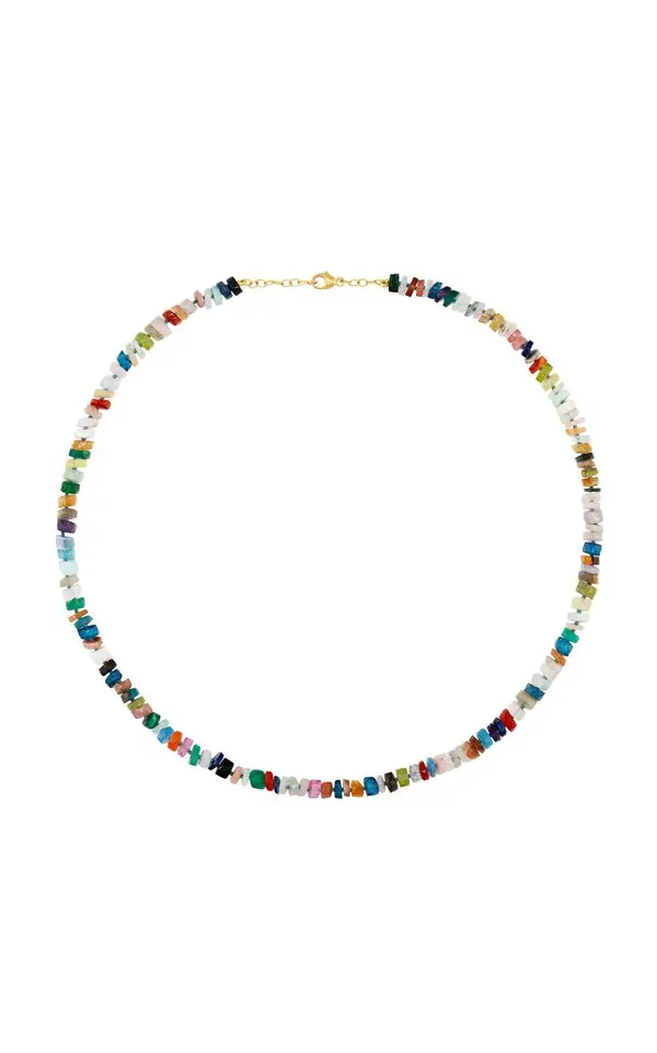 Jia Jia Rainbow Gemstone Necklace - Multi