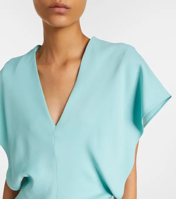 Stella McCartney Draped Midi Dress