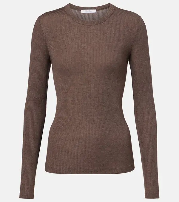 Max Mara Ribbed-knit T-shirt